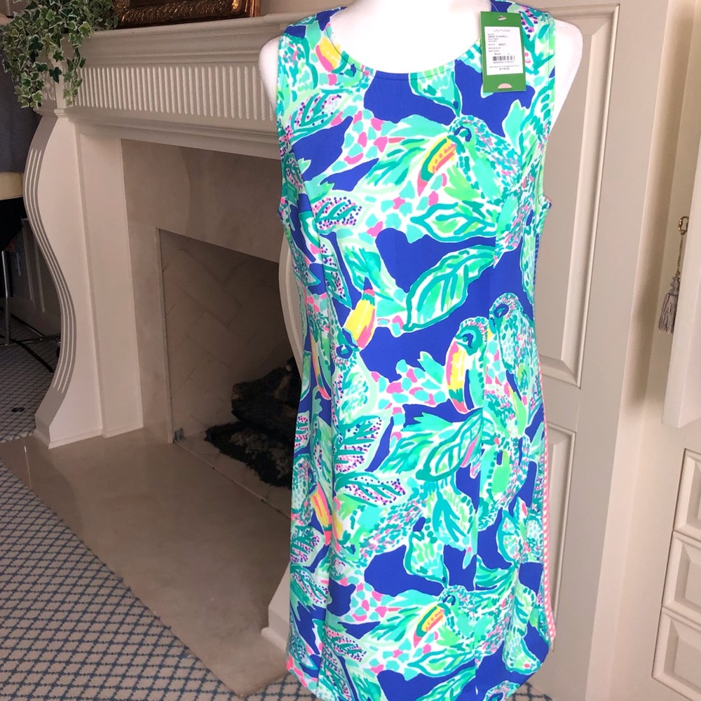 Lilly Pulitzer | Dresses | Lilly Pulitzer Mila Knit Shift In Wake Up ...